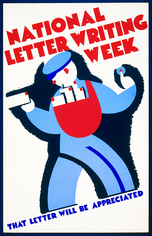 This vintage tribute to snail mail gets our stamp of approval.