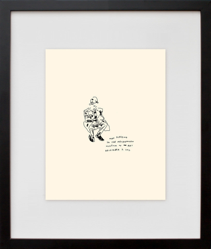 Jason Polan's 50 People at The Metropolitan Museum of Art