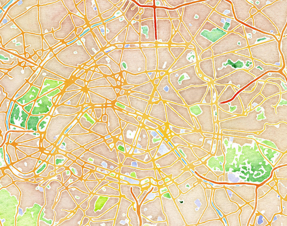 Stamen Design's Watercolor Paris